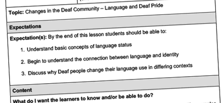 Aotearoa New Zealand Deaf History: Classroom lesson plans — SignDNA ...